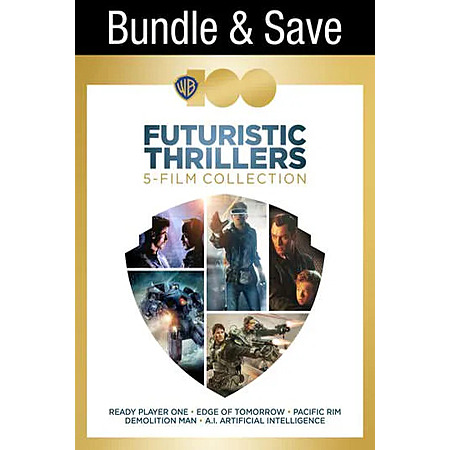 WB 100 Futuristic Thrillers Five-Film Collection (Bundle) or Silver ...