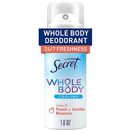 1oz Secret Whole Body Deodorant Sprays Get 4 for $4 After Digital Q's ...