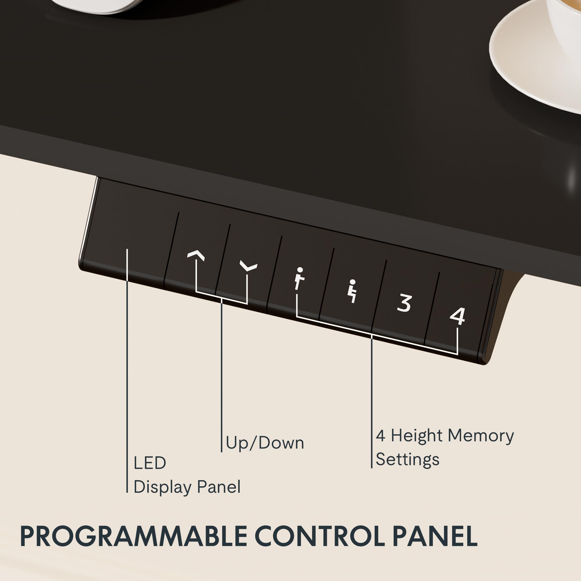 Prime Big Deal: FLEXISPOT EN1 Whole-Piece Standing Desk 48 x 24 Inches ...