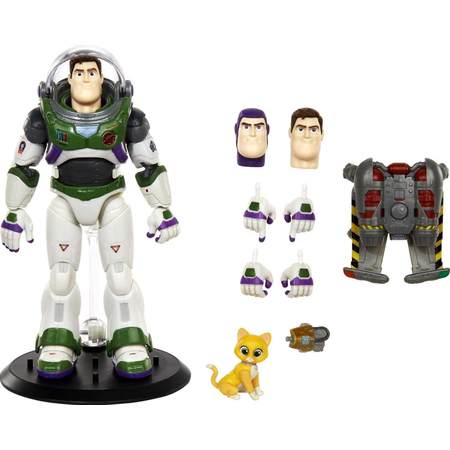 Disney Pixar Lightyear Buzz Lightyear Collectible 7" Scale Figure, 6 ...