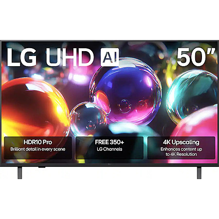 LG - 50” Class UA7000 Series LED AI 4K UHD Smart webOS TV (2025) for ...