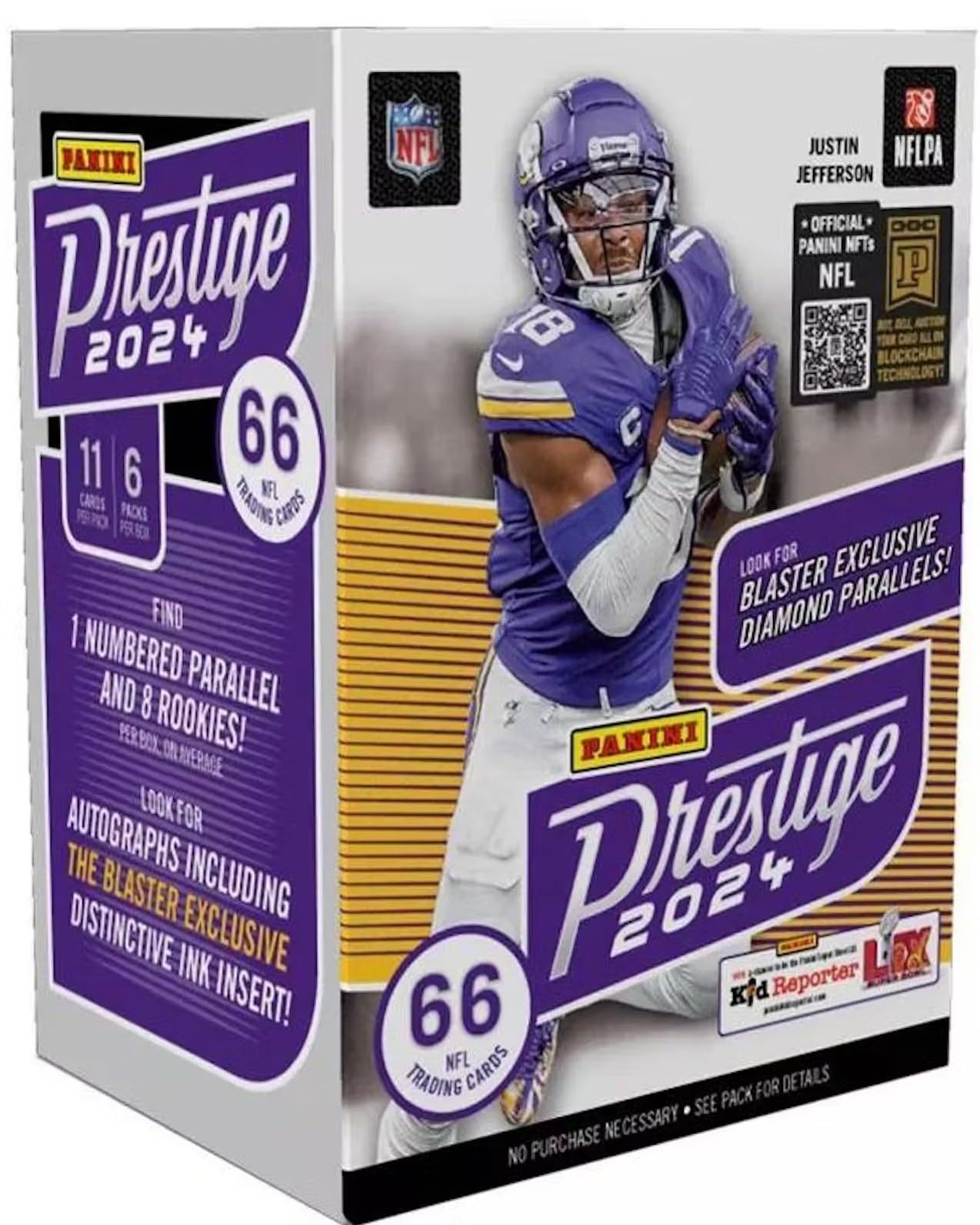 2024 Panini Prestige Football Trading Cards Blaster Box $23.99