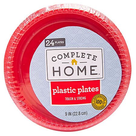 Complete Home Houseware Items by Walgreens Plastic Plates, Bowls, Foil ...
