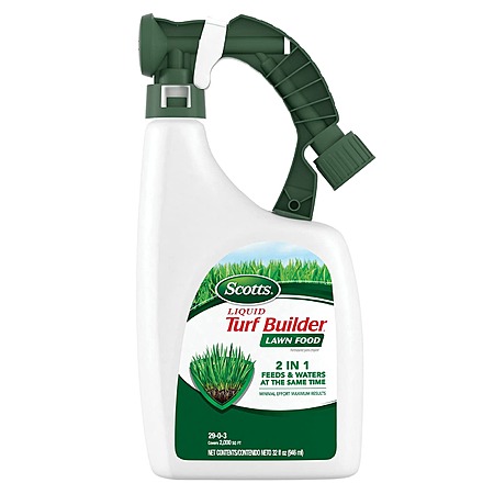 32-Oz Scotts Liquid Turf Builder Lawn Food Fertilizer (Covers 2,000-Sq ...