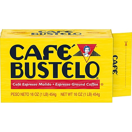 [S&S] $50.26: 12-Pack 16-Oz Café Bustelo Espresso Dark Roast Ground ...