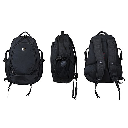 Multi-Compartment Backpacks- Black $16.99
