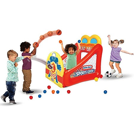 4 In 1 Little Tikes Multi-Sports Center w/ Basketball, Football, Soccer ...
