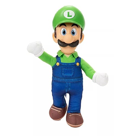 12" Super Mario Bros It's-a Me, Luigi Action Figure w/ 30+ Phrases ...