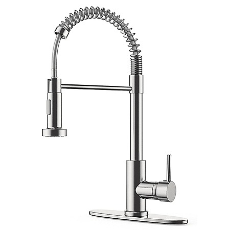 Kitchen Faucet w/ Pull Down Sprayer – $77 OFF! $32.99