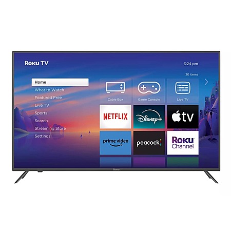 (Nov 28-30) Roku 50" 4k Hdr Smart Roku Tv With Roku Tv Remote - 50ba ...