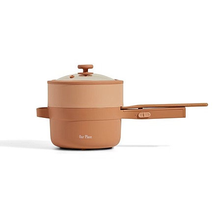 Our Place 8.5" Ceramic Nonstick 5-in-1 Perfect Powered Pot (Spice) $55 ...