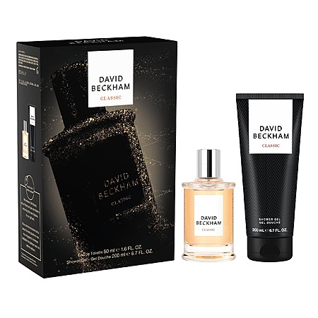 2-Piece David Beckham Classic Gift Set (1.6-Oz Eau de Toilette, 6.7-Oz ...