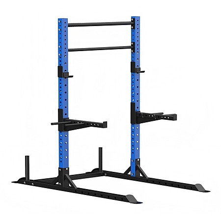 Heavy Duty Squat Rack with Pull Up Bar Power Cage 1200 lbs Capacity ...