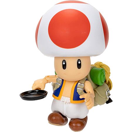 Toad - THE SUPER MARIO BROS. MOVIE - 5 Inch Action Figures Series 1 ...