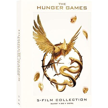 Hunger Games 5-Film Collection (Blu-ray + DVD + Digital Copy) $20.19 ...