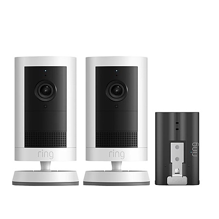 Ring Outdoor Cam Plus 2-pack with Quick Release Battery Bundle $109.99 ...