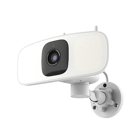 Lorex - Connect 2K Floodlight Wi-Fi Security Camera White $79.99 ...