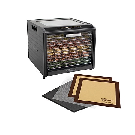 Excalibur 10 Tray Performance Digital Dehydrator Drying Sheet Bundle ...