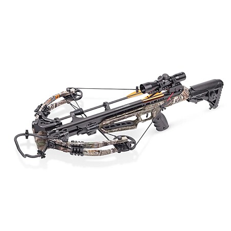 CenterPoint Archery Dagger 390 Compound Crossbow Kit, 390fps, Camo ...