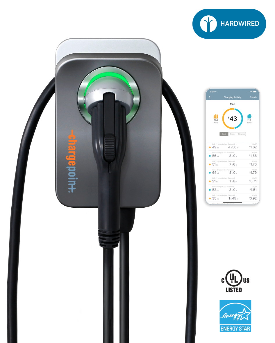 ChargePoint Home Flex Hardwire $549, NEMA 14-50 $599