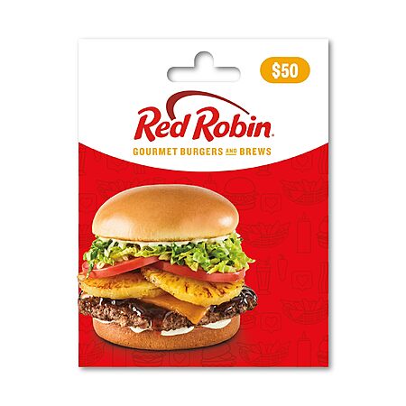 Red Robin Gift Card $50 $42.5 - 2025-12-16