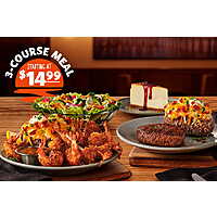 Outback Steakhouse: 3 Course Meal $15 - Soup or Salad, Entree ...