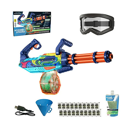 Hydro Strike Stratos Gel Bead Blaster w/ 10,000-Ct Glow-in-the-Dark ...