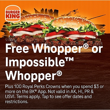 T-Mobile Tuesdays app users 10/31/23: Free Whopper or Impossible ...