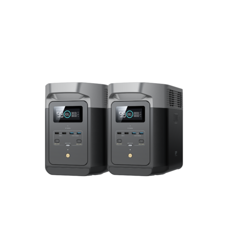 EcoFlow 2 x DELTA 2 Portable Power Station $854.05