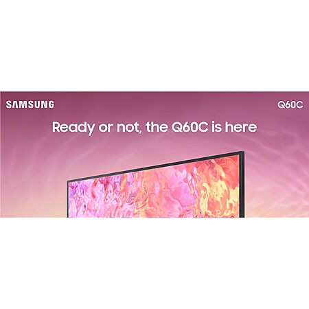 SAMSUNG 65-Inch Class QLED 4K Q60C Series Quantum HDR, Dual LED, Q ...