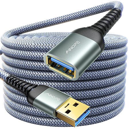 AINOPE USB Extension Cable,USB Extender,USB 3.0 Extension Cable, Male ...