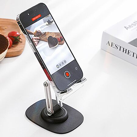 LISEN Cell Phone Stand for Desk, Phone Holder for Desk iPhone Stand ...