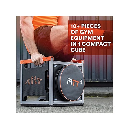 FITT Cube Compact Multi-Gym Workout Interval Training Machine w ...