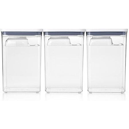 6-Piece 4.4-Quart OXO Good Grips Canister Set w/ Scoops (3 Containers ...