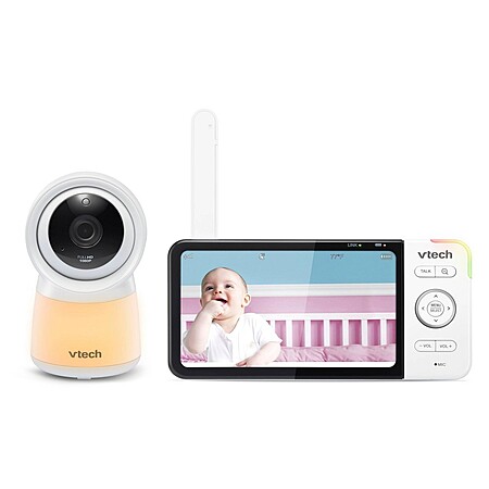 VTech Digital 5" Video Monitor Fixed FHD w/ Remote Access $55.96 + Free ...