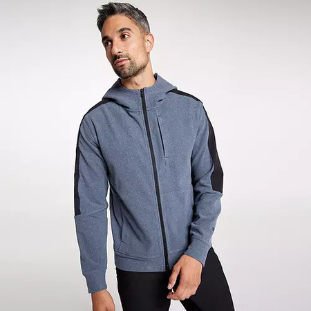 VRST Men's Pinnacle Polar Fleece Full Zip Hoodie (Pewter or Slate ...