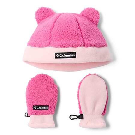 Columbia Baby Rugged Ridge Bean & Mitten Set (Pink) $10.10 + Free ...