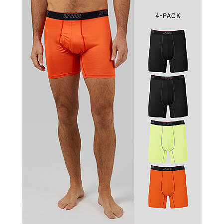 32 Degrees Active Sale: Men's Cool Boxer Briefs $2.99, Women's Sports ...