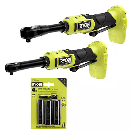Ryobi One+ HP 18V Brushless Cordless 1/4" & 3/8" Extended Reach ...