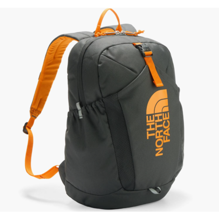 19.5L The North Face Kids' Mini Recon Pack (Asphalt Grey/Cone Orange ...