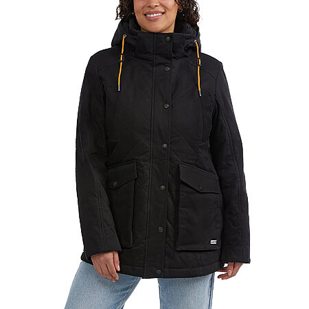 Hunter Women's Insulated Field Jacket w/ Sherpa Lining (Black) - 2026-02-05
