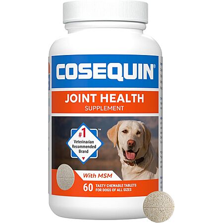 60-Count Nutramax Cosequin Dogs Joint Health Supplements $8.73 w/ S&S ...