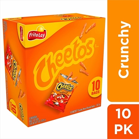 Cheetos® Crunchy Cheese Chips Multipack, 10 ct / 1 oz - $1 - 2025-02-07