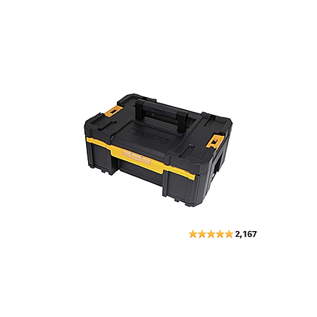 DEWALT Tool Organizer, TSTAK III, Single Deep Drawer, Holds Up To 100 ...