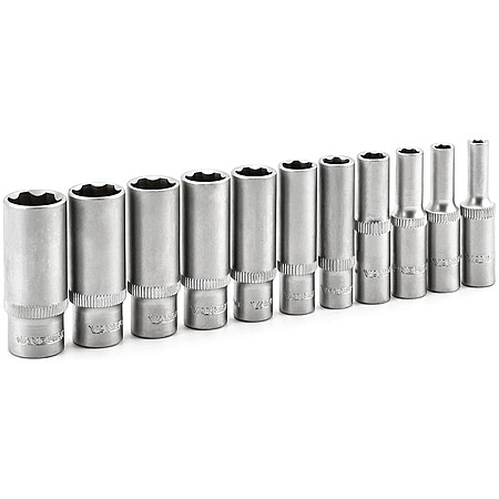 Vanquish 11 Pieces 1/4-Inch Deep "Surface Drive Style" Socket Set ...