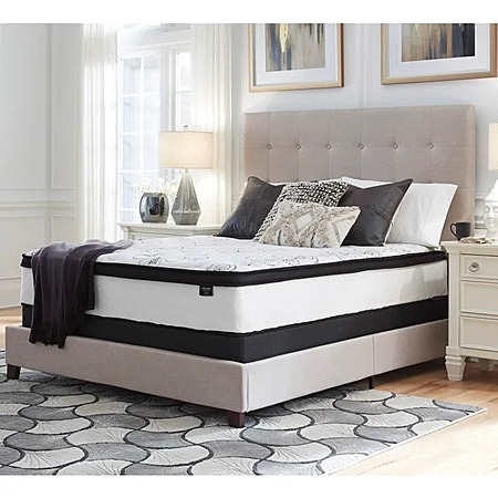 US-Mattress Cyber Sale: Ashley Chime Queen Mattress 12" Hybrid $294 ...