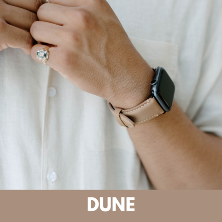 Bullstrap Full-Grain Leather Apple Watch Straps for Apple Watch Series ...