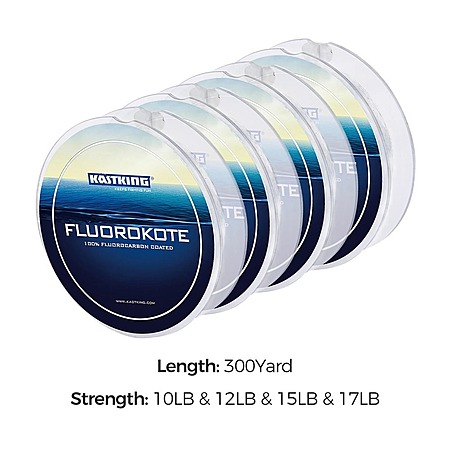 FluoroKote Fluorocarbon Line 4-Pack Combo - 300 yds Fishing Line $23.98 ...