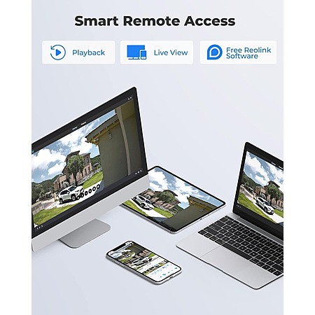 Reolink TrackMix WiFi 4K Dual-Lens PTZ Camera with Motion Tracking $118 ...