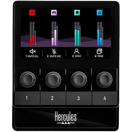 Hercules Stream 100 Audio Mixer for Content Creators, Streaming ...